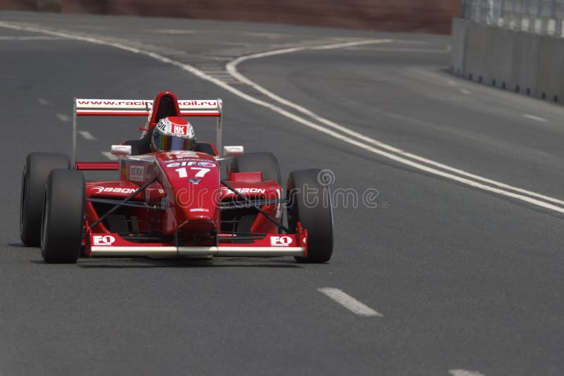 Race Cars Racing at the Grand Prix Editorial Stock Image - Image of ...