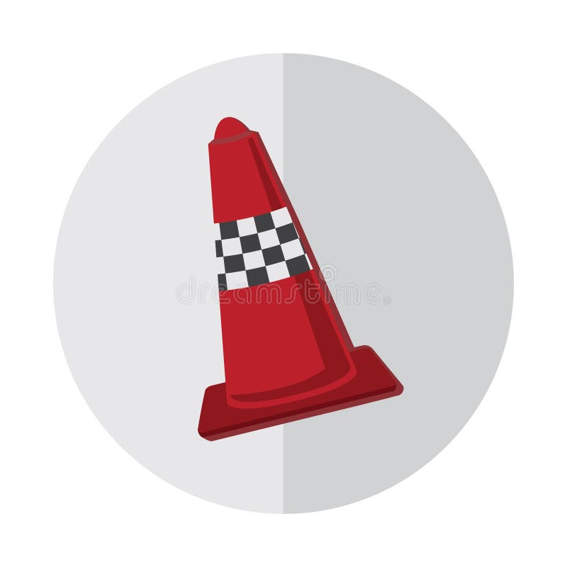 Mtrrace1 stock vector. Illustration of cones, races - 190673657