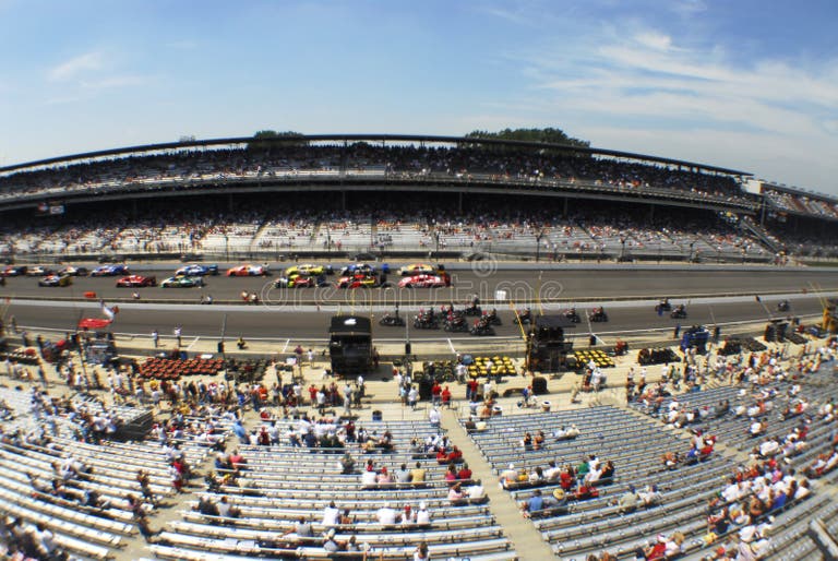 Race day editorial stock image. Image of bleachers, performance - 4953209