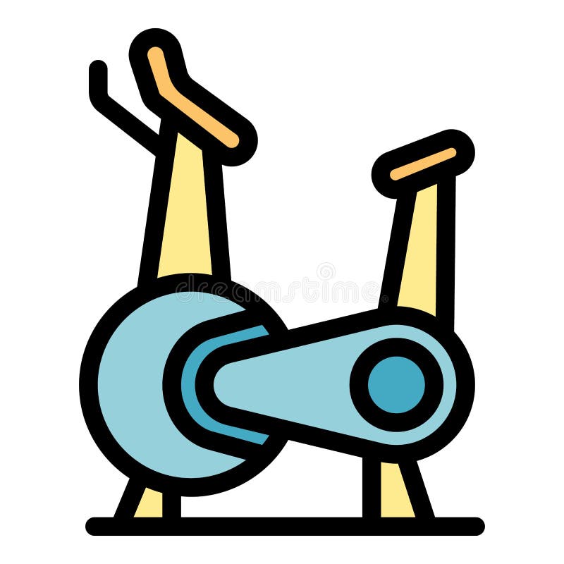 Race Exercise Bike Icon Color Outline Vector Stock Vector ...
