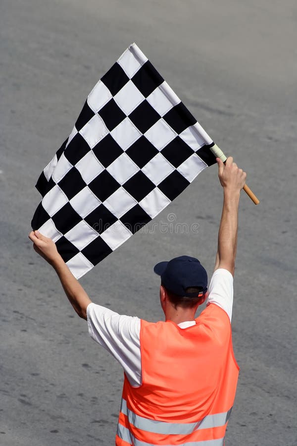 Race flag stock image. Image of action, competition, line - 2827893