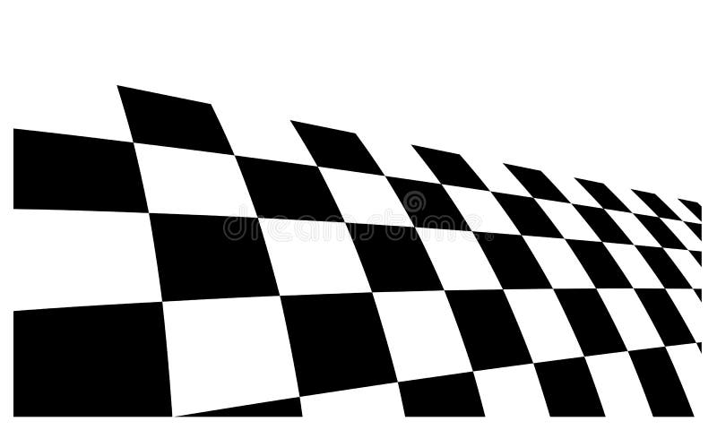 Race Flag Design Background Vector Template Illustration Stock Vector ...