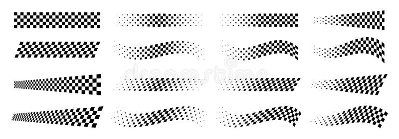 Race Flag Design Vector Illustration Stock Vector - Illustration of ...