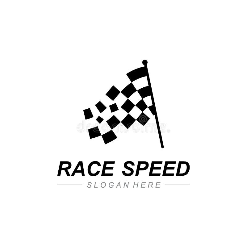 Race flag icon design stock vector. Illustration of finishing - 262982755