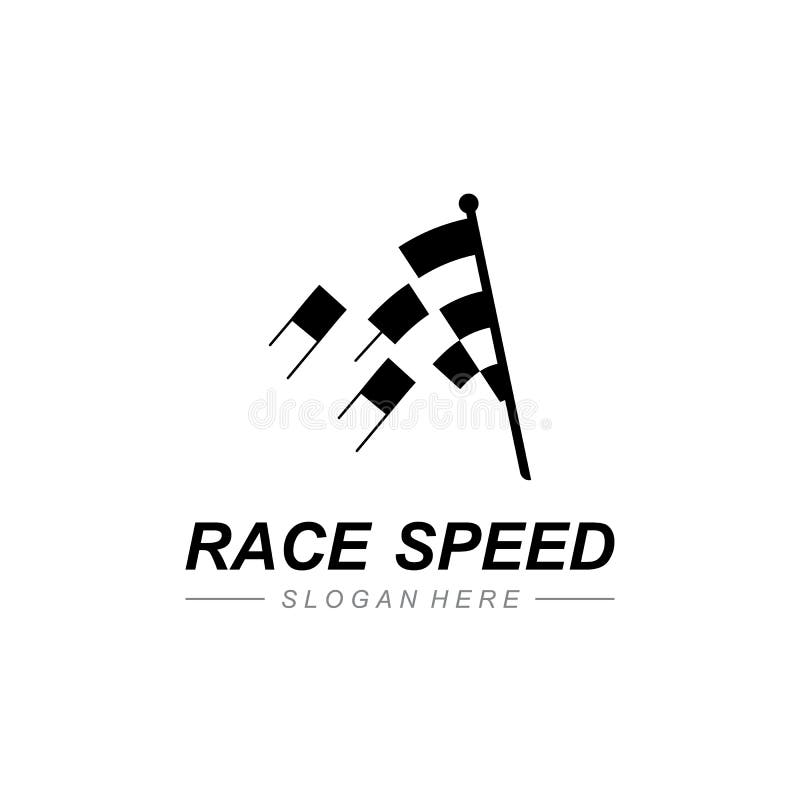 Race flag icon design stock vector. Illustration of rally - 262982760