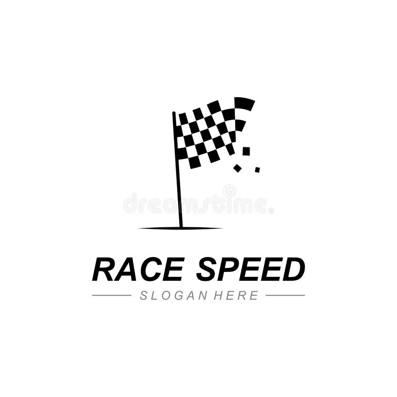 Race flag icon design stock vector. Illustration of winner - 262982829