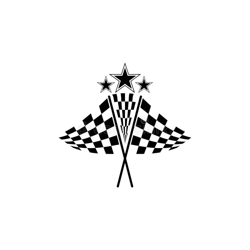Race Flag Icon Design Vector Stock Vector - Illustration of design ...