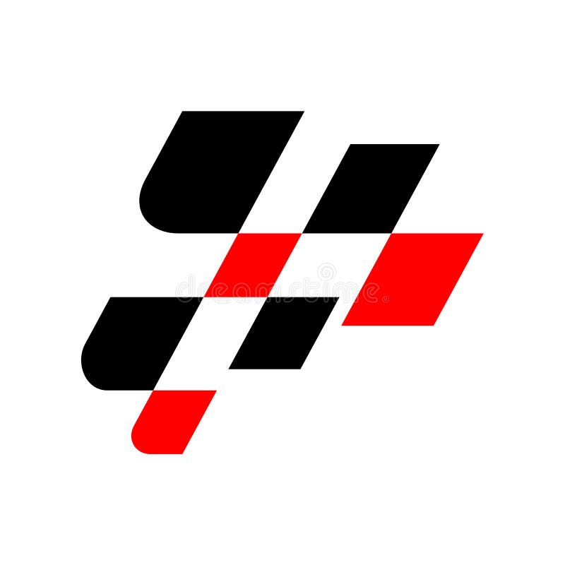Race Flag Icon Logo Design Vector. Icon Symbol. Template Illustration ...
