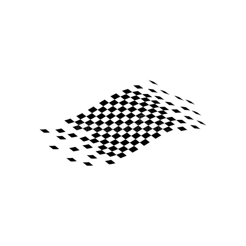 Race Flag Icon Simple Design Race Flag Logo Template. Stock Vector ...