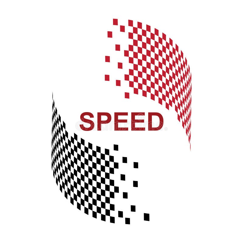 Race Flag Icon Simple Design Race Flag Logo Template. Stock Vector ...