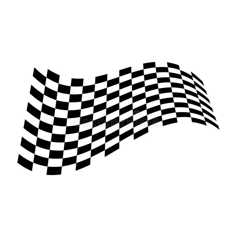 Race Flag Logo Vector Illustration Template Design Stock Illustration ...