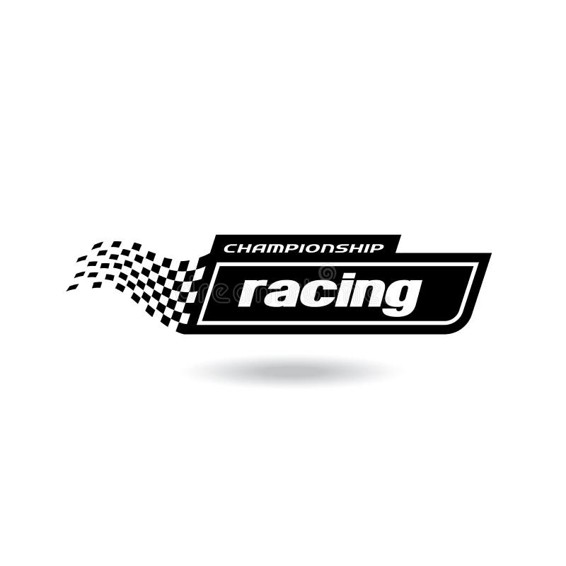 Race Flag Vector Icon Symbol. Simple Design Checkered Flag Logo ...