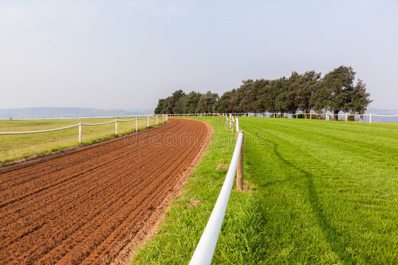 Race Horse Training Tracks stock image. Image of grass - 77403227