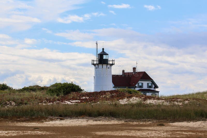 Race Point Lighthouse in Provincetown Editorial Photography - Image of ...