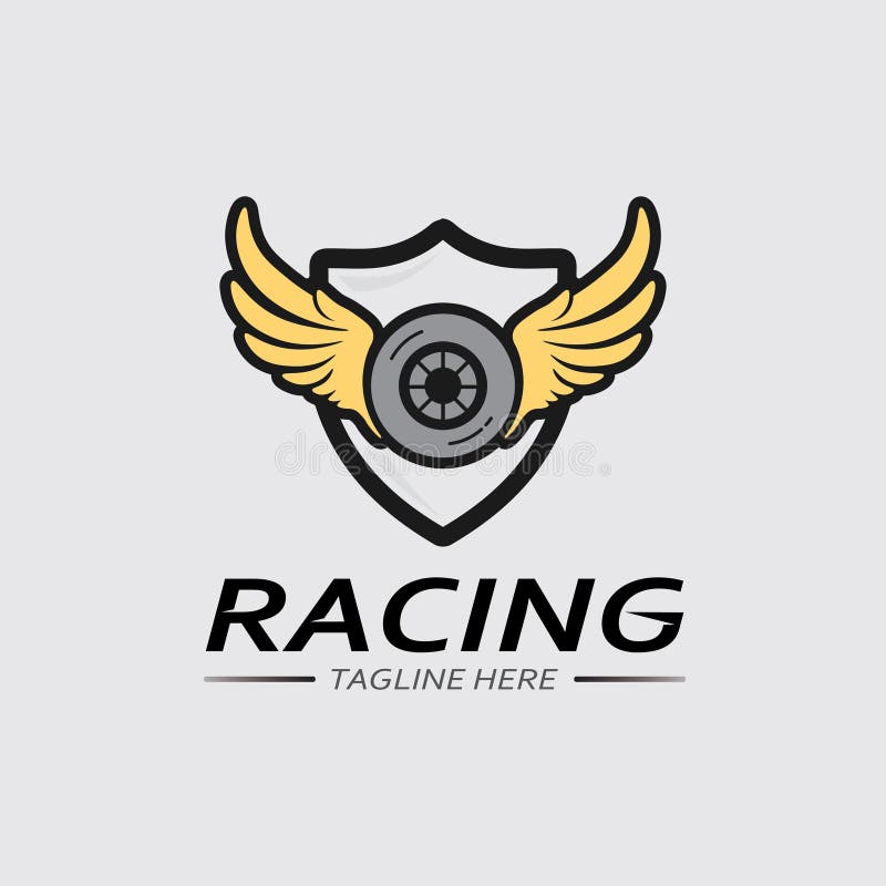 Race and Speed Logo Icon Vector Race Flag Racing Illustration Logo ...