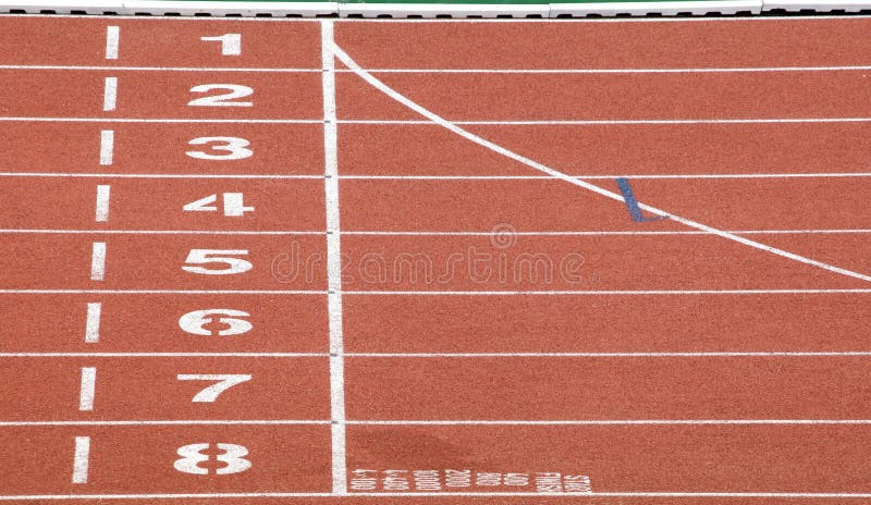 Numbers on running track stock photo. Image of competition - 71133726
