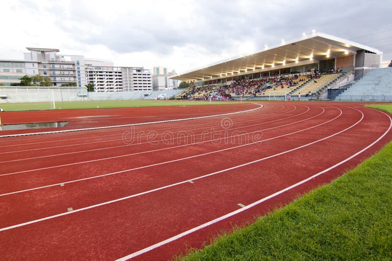Race Track in Chula Stadium Editorial Image - Image of system, football ...