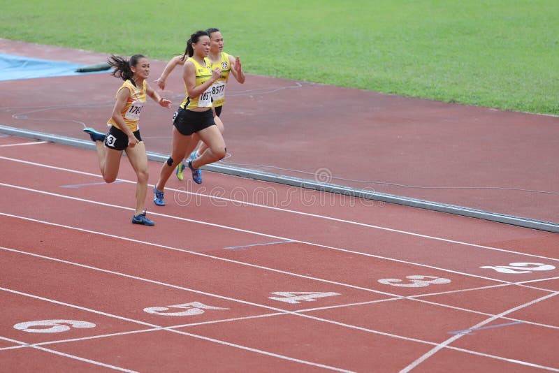 Race at Track Event 18 May 2019 Editorial Image - Image of athletics ...