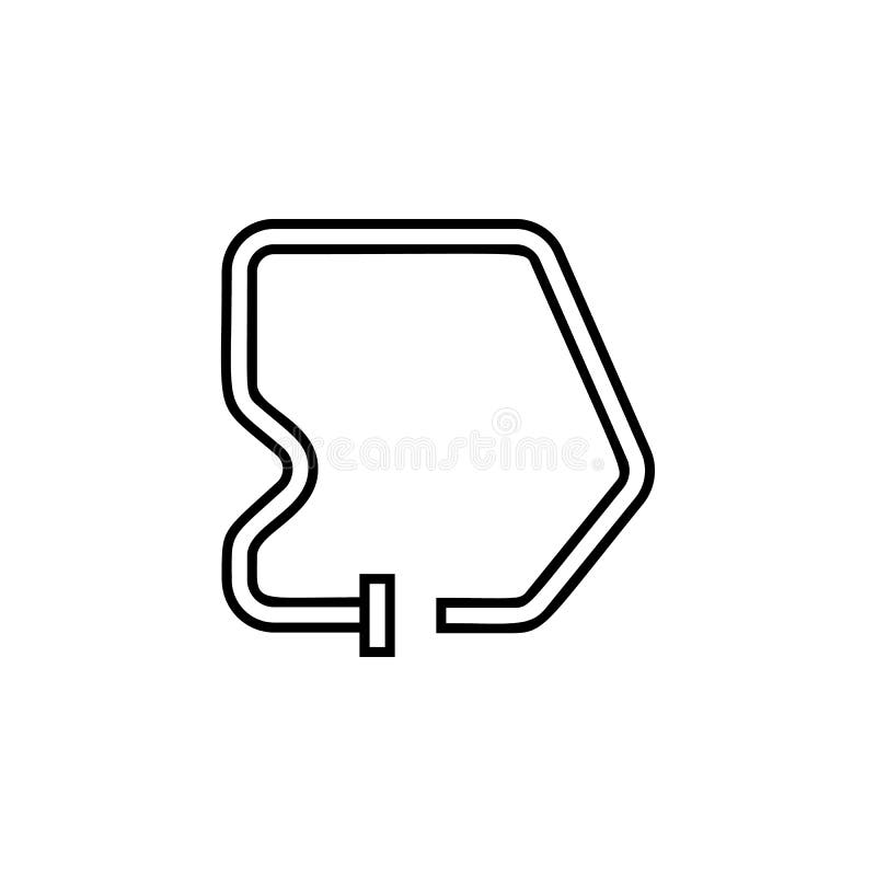 Race Track Icon. Element of Racing for Mobile Concept and Web Apps Icon ...