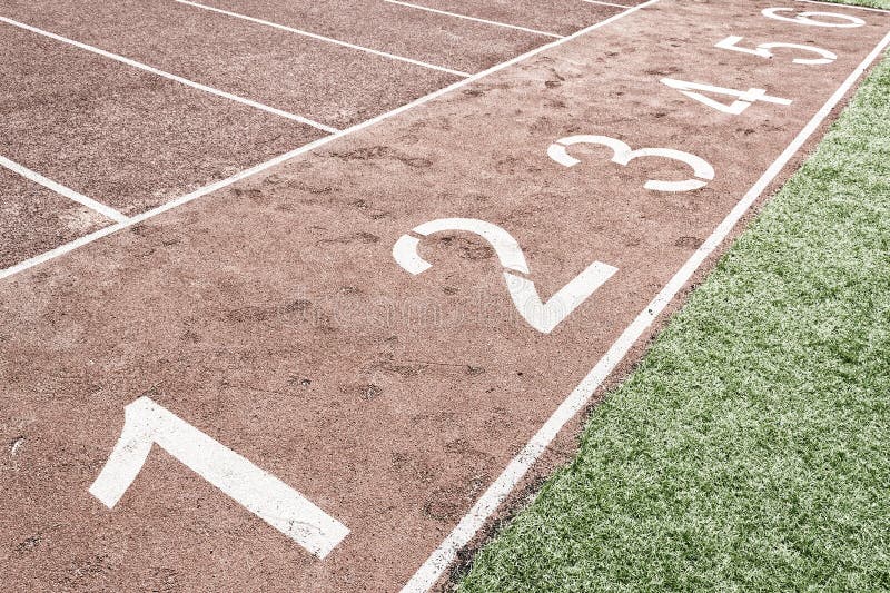 Race track start stock image. Image of three, athletic - 30567467