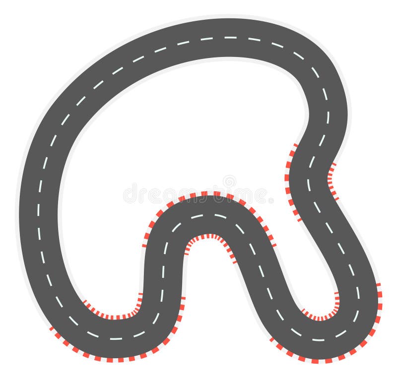 Race Track Top View Stock Illustrations – 1,623 Race Track Top View ...