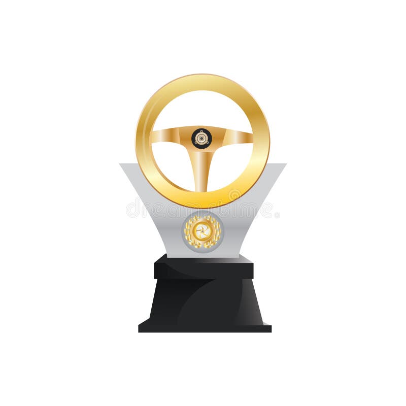 Race Trophy. Vector Illustration Decorative Design Stock Vector ...