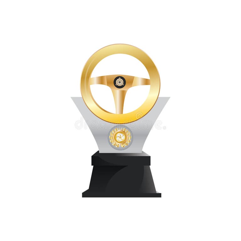 Race Trophy. Vector Illustration Decorative Design Stock Vector ...