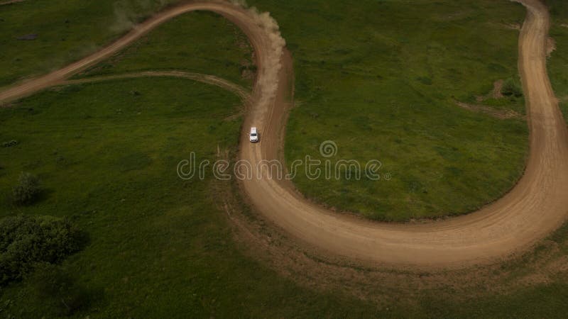 Race view from above. stock photo. Image of aerial, screensaver - 94415124