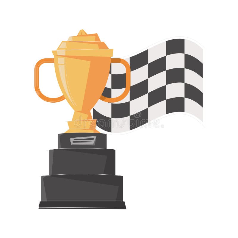 Race Winner Icon stock vector. Illustration of winner - 227455043