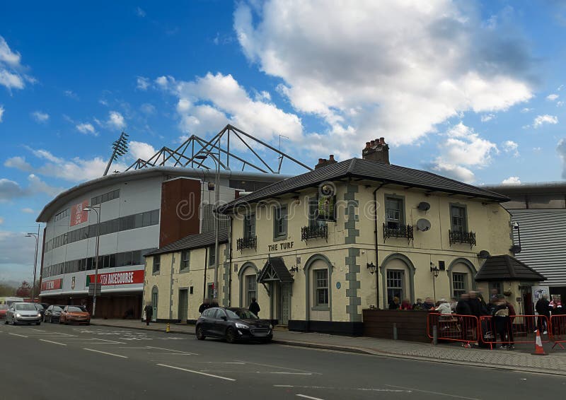 The Racecourse Ground is the Home Stadium of Wrexham AFC in Wrexham ...