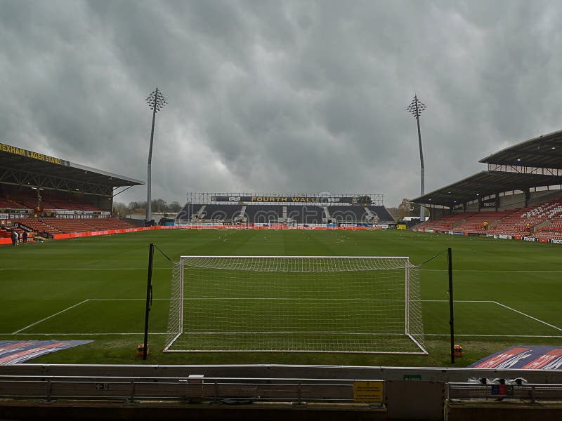 The Racecourse Ground is the Home Stadium of Wrexham AFC in Wrexham ...