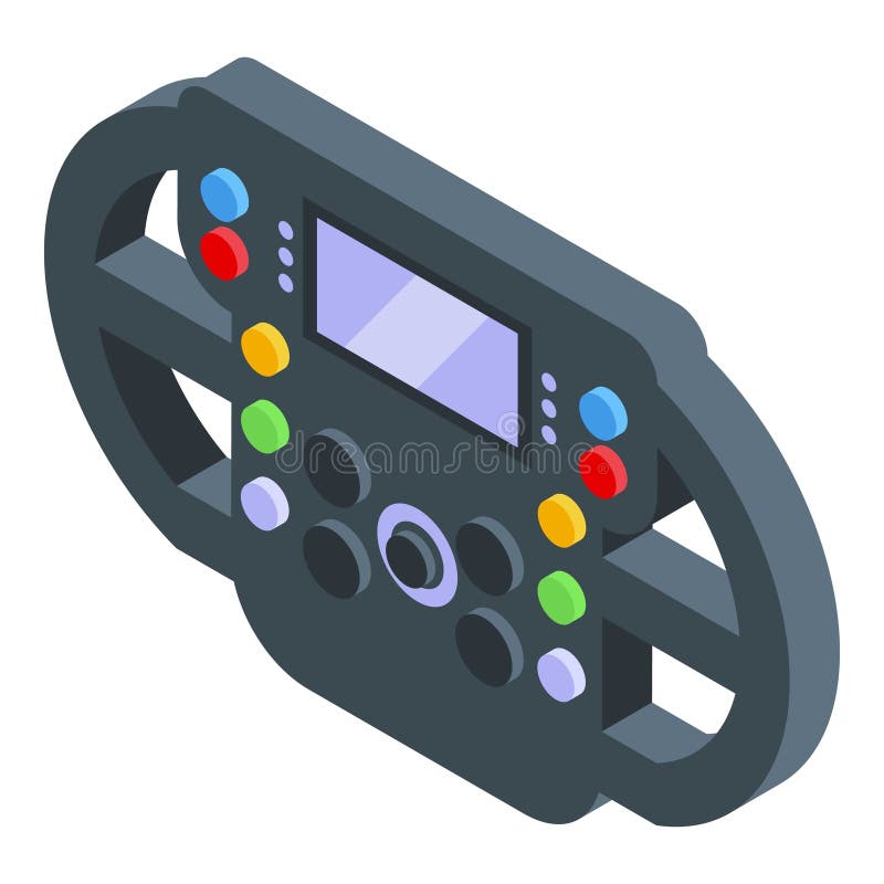 Formula 1 Steering Wheel Stock Illustrations – 56 Formula 1 Steering ...