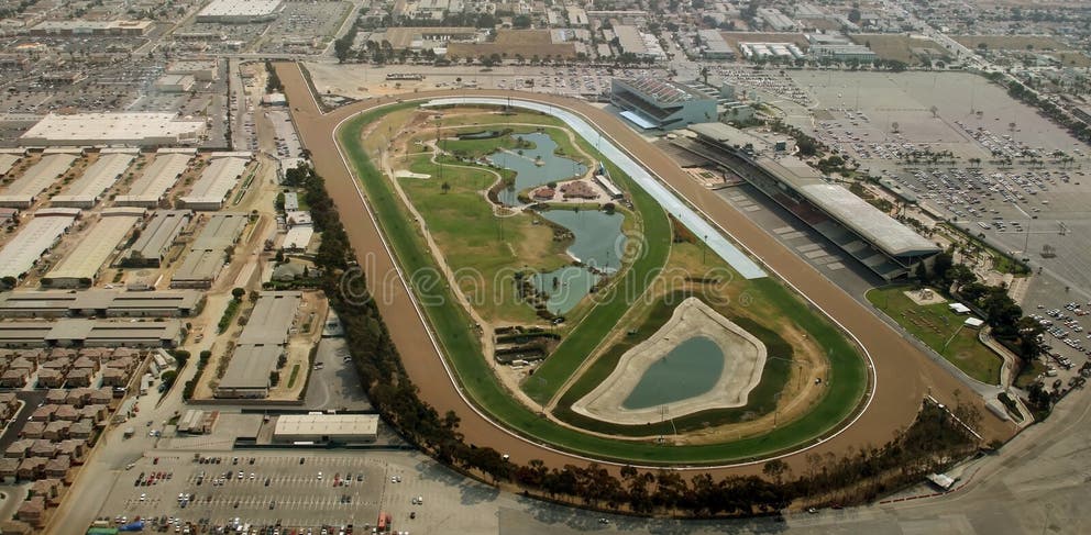 Racetrack stock image. Image of racetrack, round, horse - 1312625