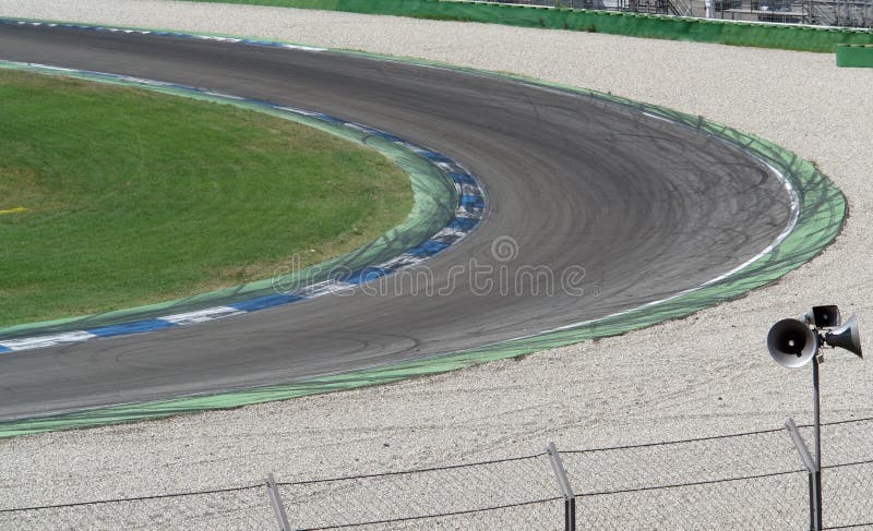 Racetrack Chicane stock photo. Image of slalom, track - 9611964