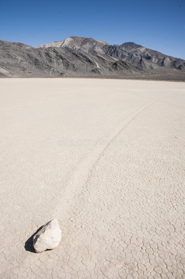 Racetrack Playa - Death Valley National Park Stock Image - Image of ...