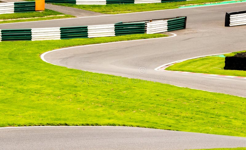 Racetrack Chicane stock photo. Image of slalom, track - 9611964