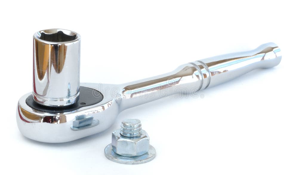 Rachet (Socket Wrench) stock image. Image of metallic - 14360023