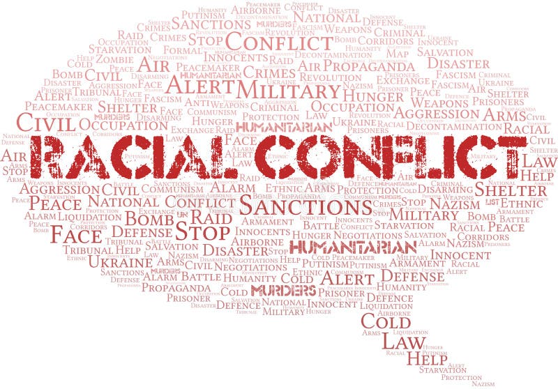 Racial Conflict Stock Illustrations – 260 Racial Conflict Stock ...
