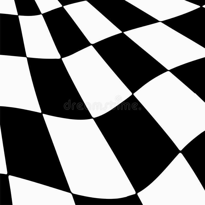 Racing Background with Checkered Flag Abstract Illustration Stock ...