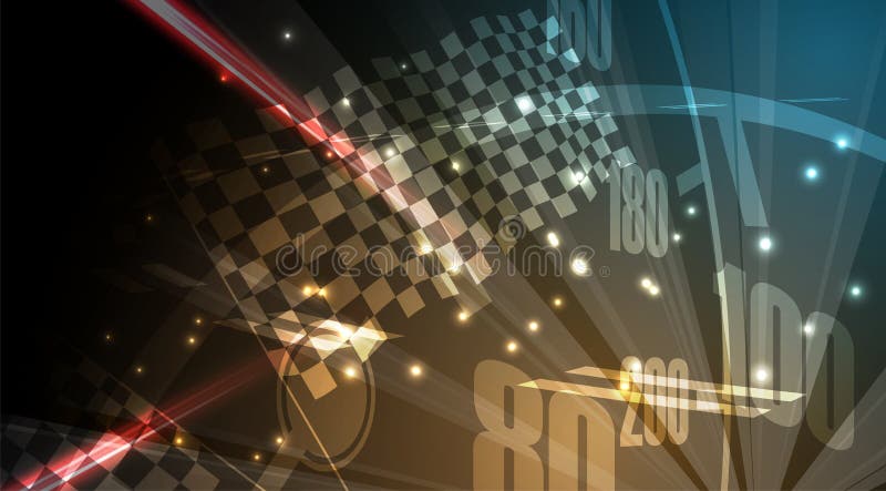 Racing Background, Vector Illustration Abstraction in Car Stock Vector ...