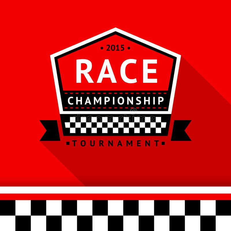 Racing badge 14 stock vector. Illustration of fast, motorcycle - 78634110