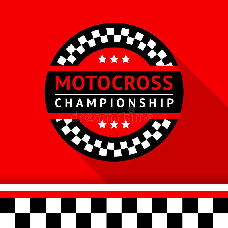 Racing badge 14 stock vector. Illustration of fast, motorcycle - 78634110