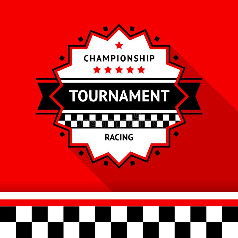 Racing badge 13 stock vector. Illustration of motorbike - 78634295