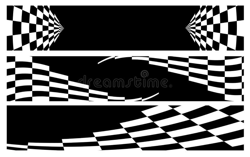 Racing banner stock vector. Illustration of wind, motorized - 15706920