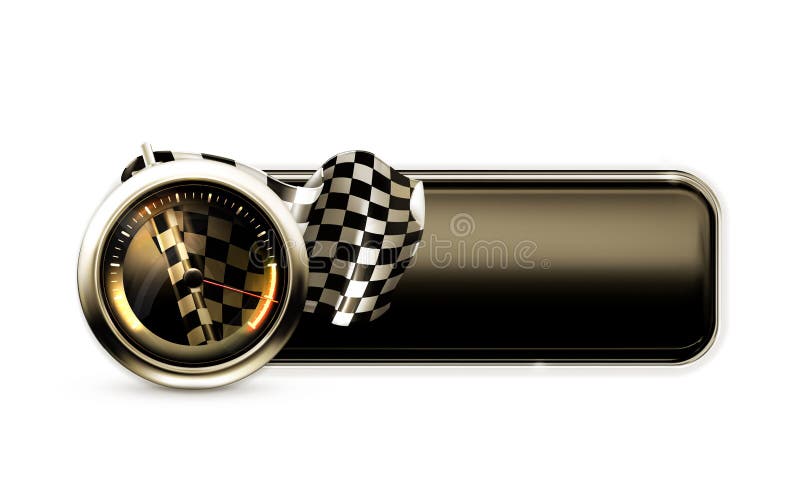 Racing banner with trophy stock vector. Illustration of artwork - 20551829