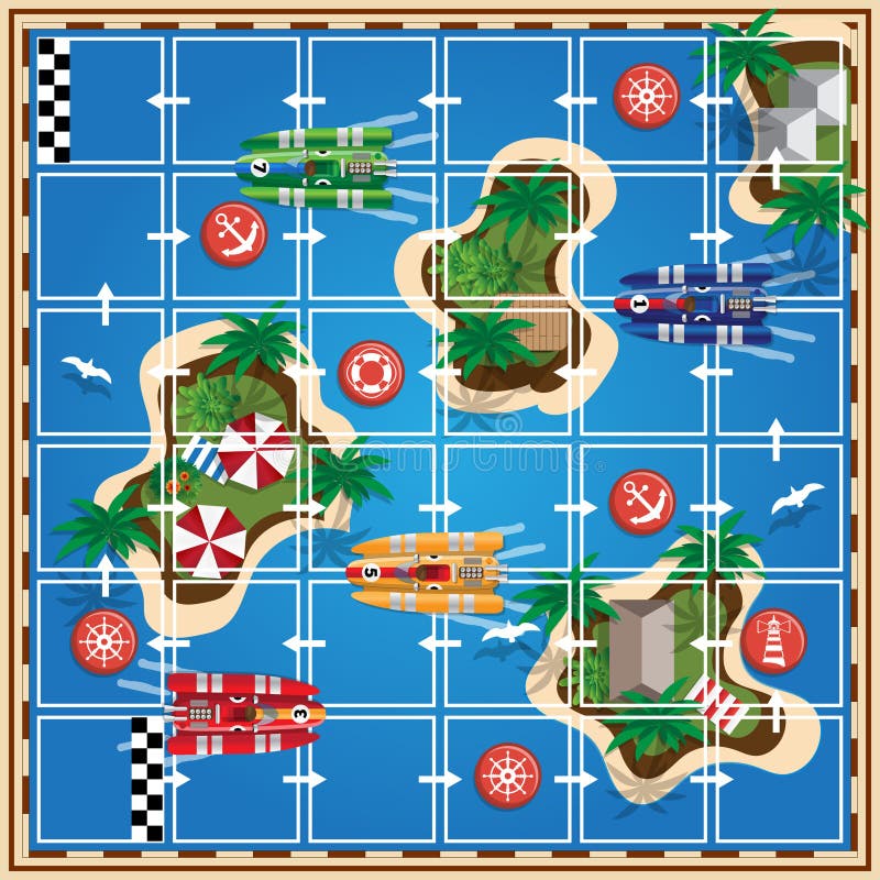 Racing Game Map Stock Illustrations – 242 Racing Game Map Stock ...