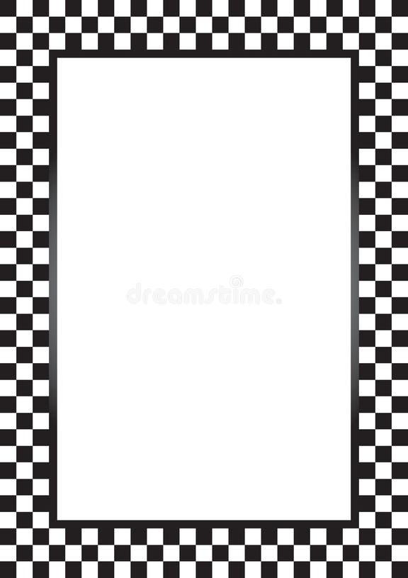 Racing border stock illustration. Illustration of copyspace - 8404257