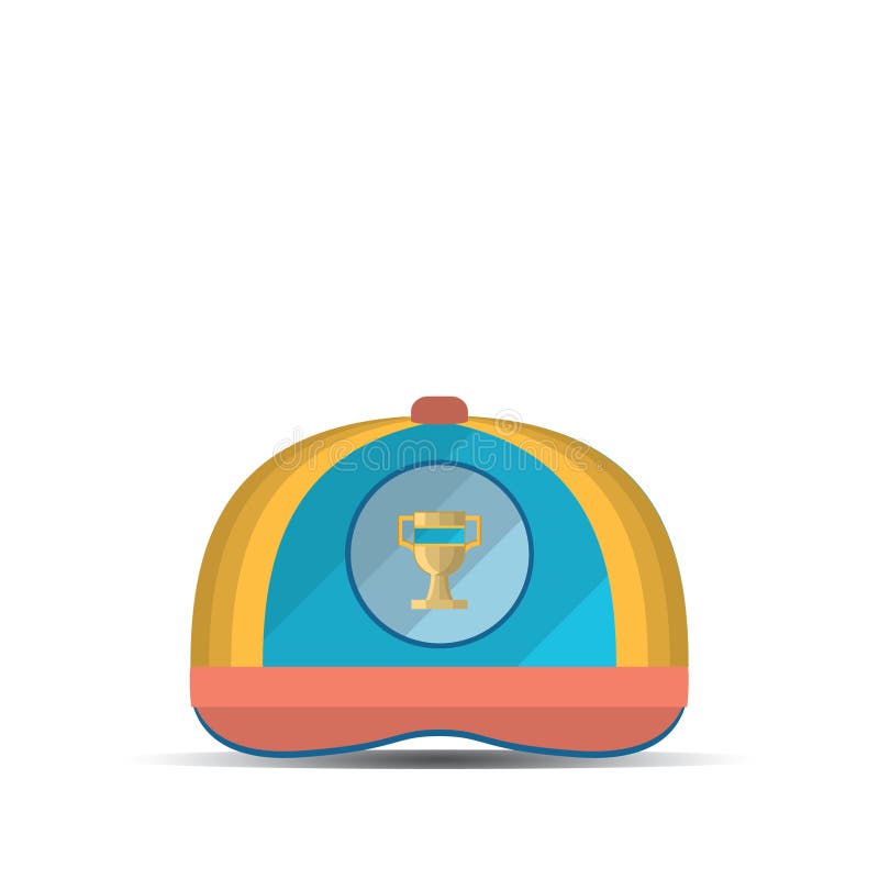 Racing Cap. Vector Illustration Decorative Design Stock Vector ...