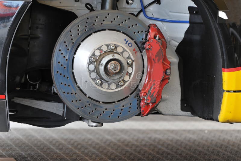 Racing car brake rotor editorial stock image. Image of disc - 13132119