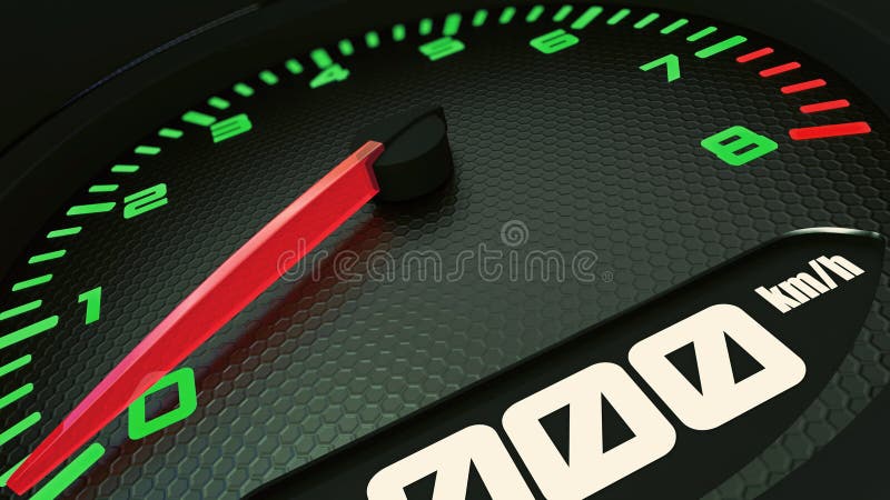 Racing Car Dashboard 3D Animation Stock Photo - Image of acceleration ...